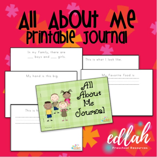 All About Me Themed Preschool Lesson Plans (one Week Curriculum) - Etsy