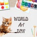 30 Watercolor Cute Kitten Pack, Baby Cat Clipart, Clipart for ...