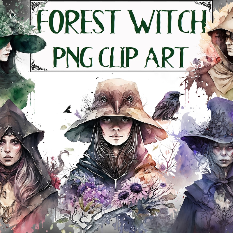 Forest Witch Art - Etsy