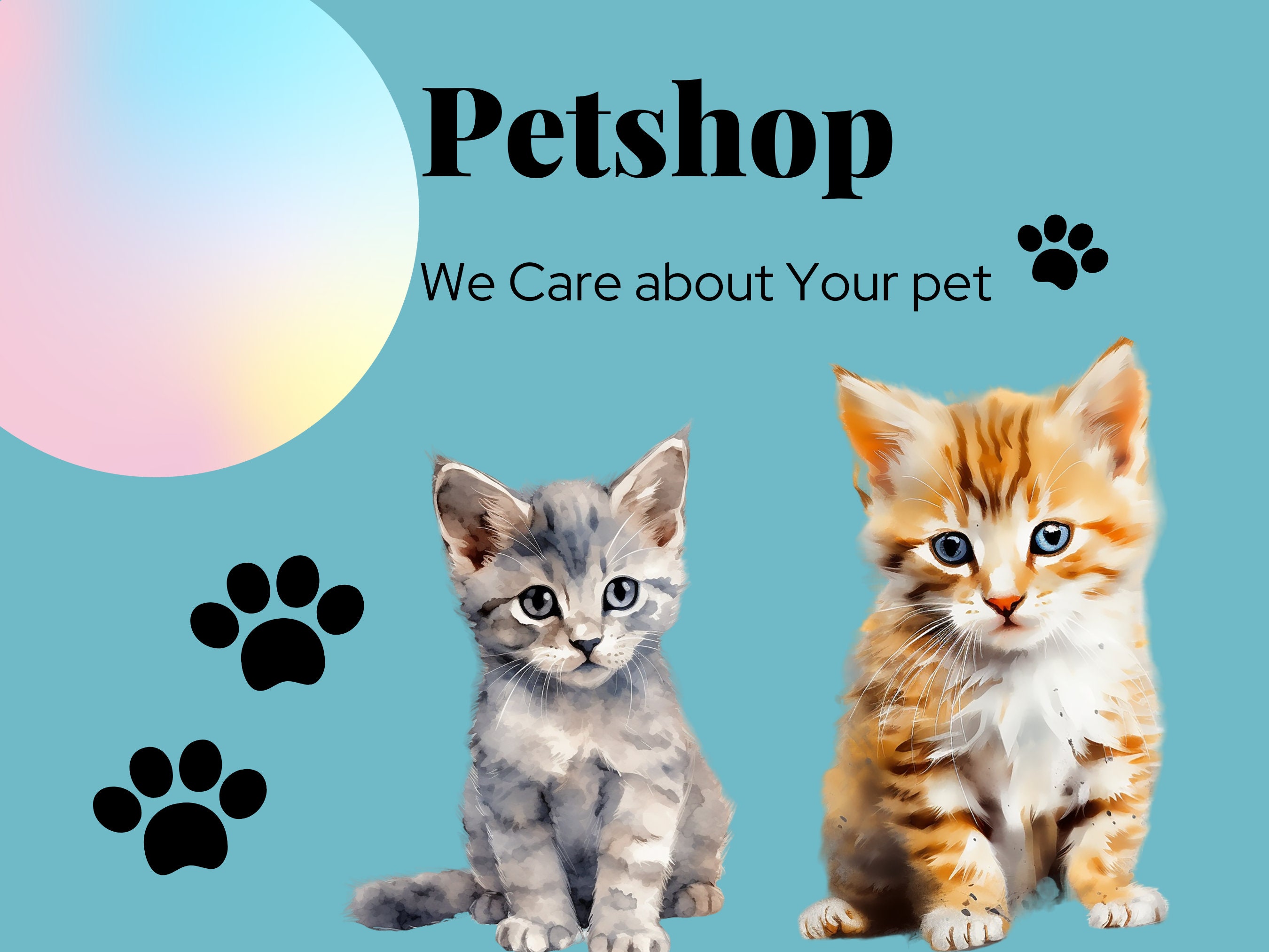 30 Watercolor Cute Kitten Pack, Baby Cat Clipart, Clipart for ...