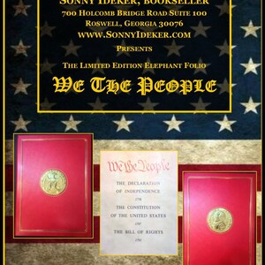 WE THE PEOPLE the Declaration of Independence, 1776, the Constitution ...