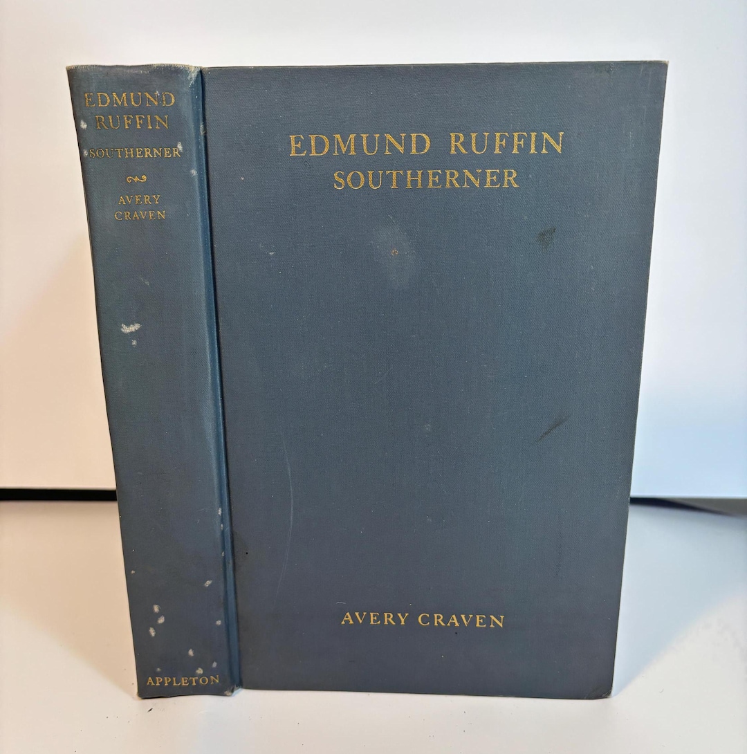 Edmund Ruffin Southerner. A Study in Secession. - Etsy