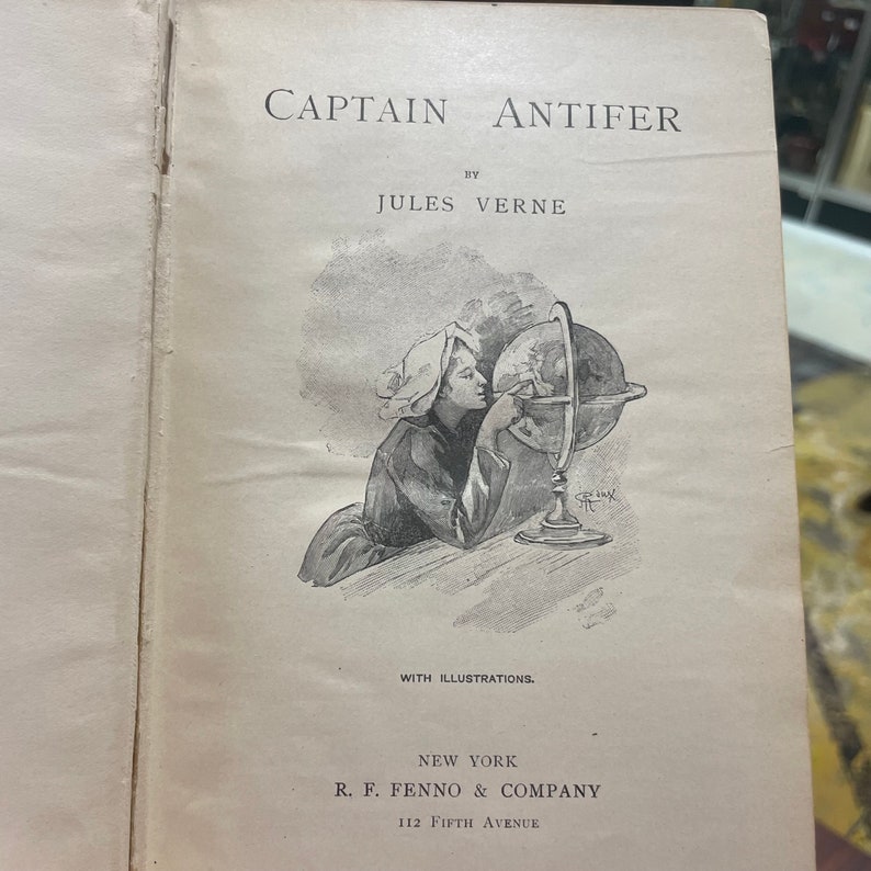 Captain Antifer With Illustrations by Jules Verne - Etsy