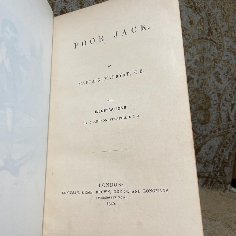 Poor Jack With Illustrations by Clarkson Stanfield - Etsy