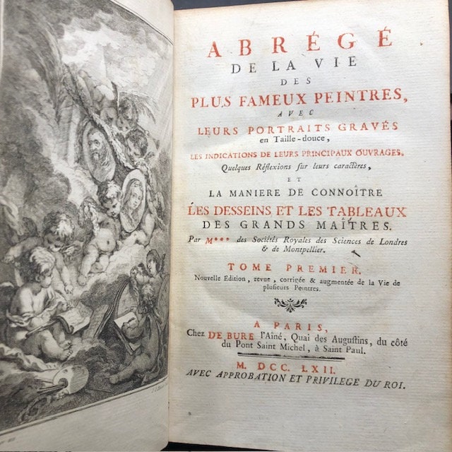 Lives of the Most Famous Painters With Their Portraits 4 Volumes 255 ...