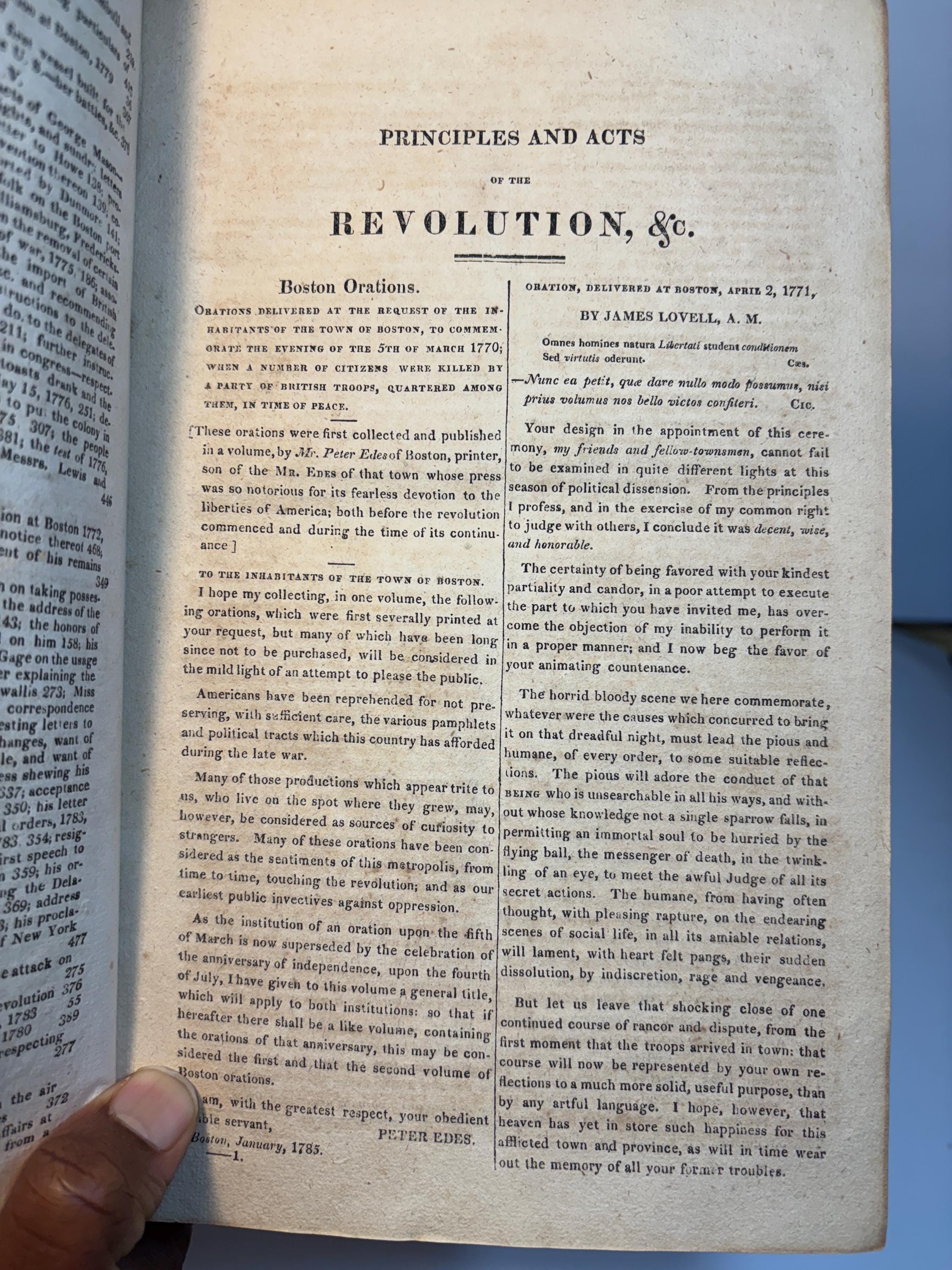 Principles and Acts of the Revolution in America: or an Attempt to ...