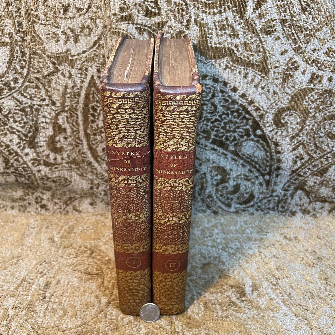 A System of Mineralogy, Formed Chiefly on the Plan of Cronstedt - Etsy