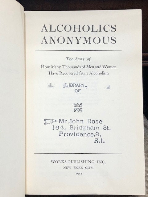 Alcoholics Anonymous: the Story of How Many Thousands of Men and Women ...