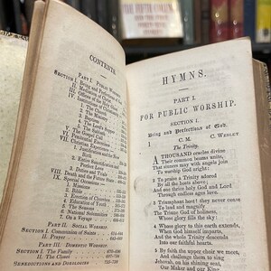 A Collection of Hymns for Public, Social, and Domestic Worship - Etsy