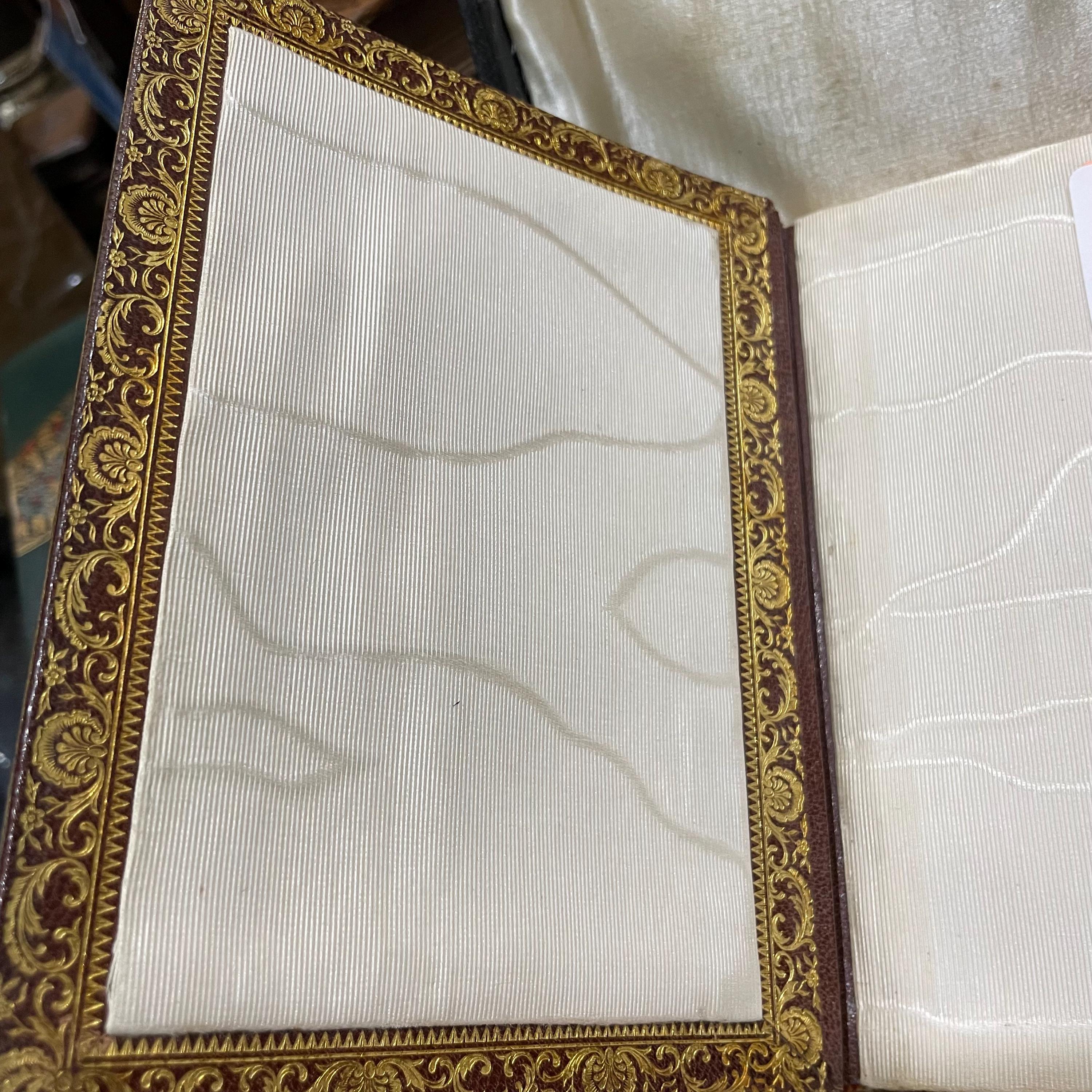 Missel Du Sacre Coeur No. 714 in Custom Leather, Silk Lined ...