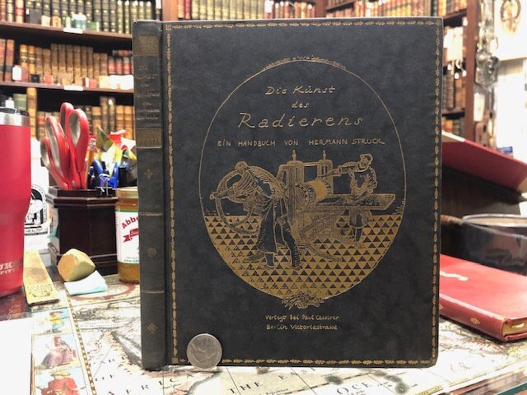 1920 German Printmaking. the Art of Etching A Manual by - Etsy