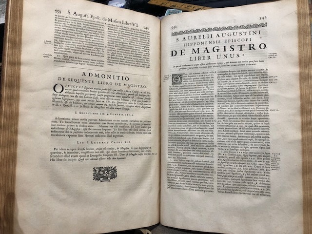 1679. Saint Augustine of Hippo. the Works of St. Aurelius Augustinus ...