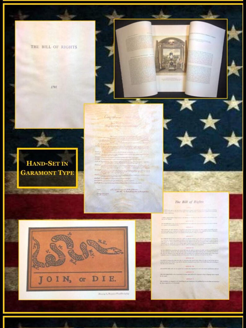 WE THE PEOPLE the Declaration of Independence, 1776, the Constitution ...