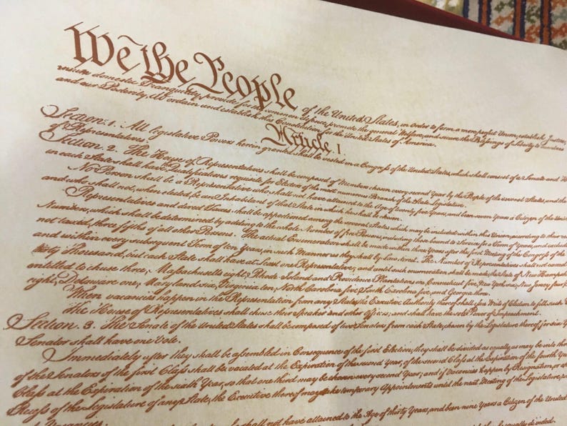 WE THE PEOPLE the Declaration of Independence, 1776, the Constitution ...
