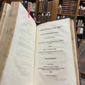 Yes or No A Musical Farce in Two Acts by Isaac Pocock - Etsy