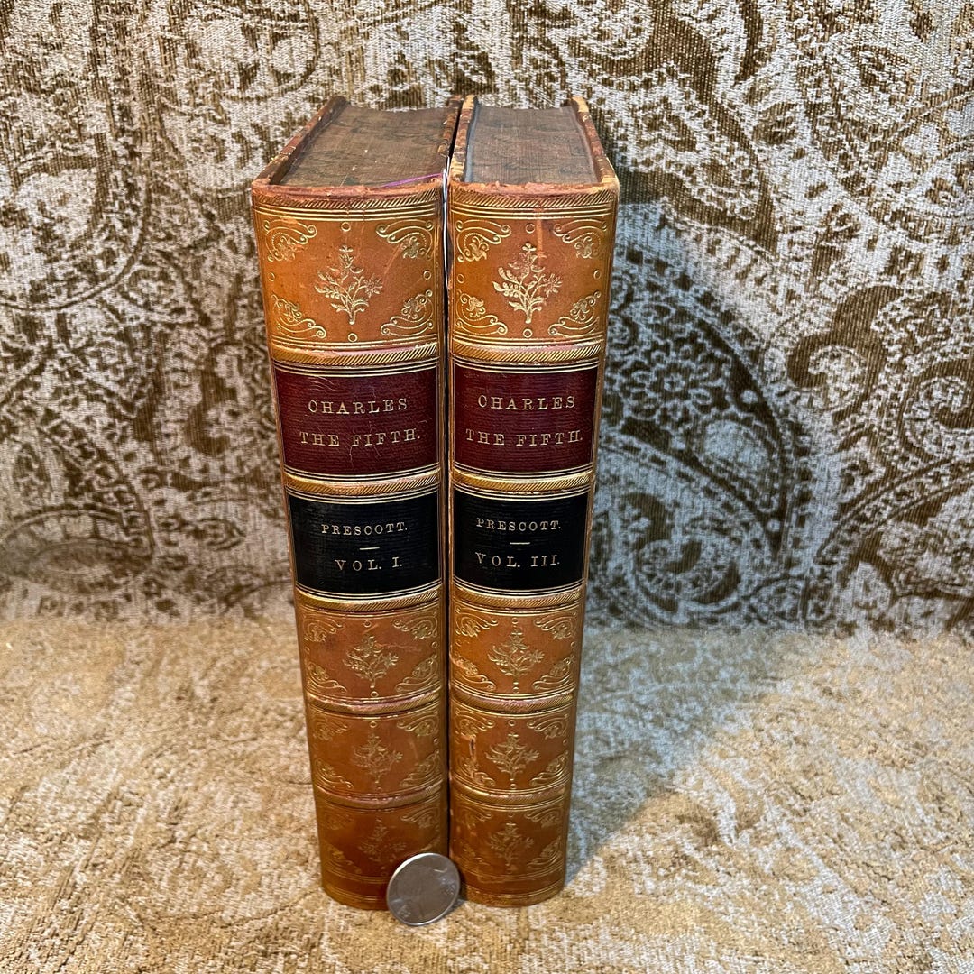 The Reign of Charles the Fifth by William H Prescott - Etsy