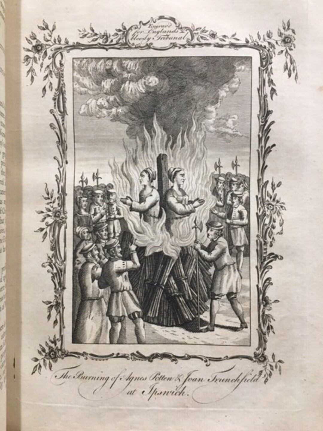 1769. England's Bloody Tribunal, Or, Popish Cruelty Displayed - Etsy