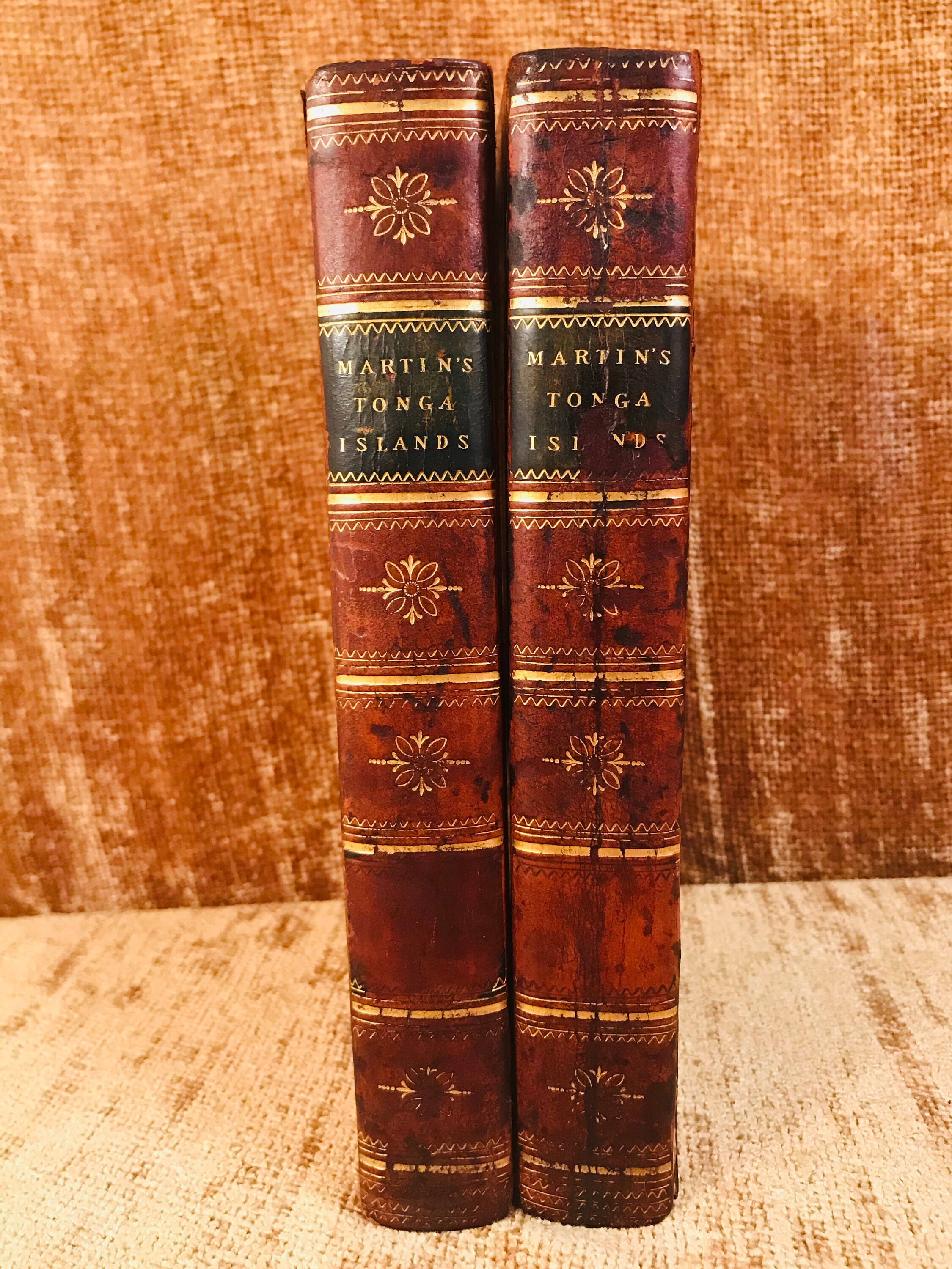 1818 Natives of Tonga Islands Great Foldout Map 2 Volumes - Etsy