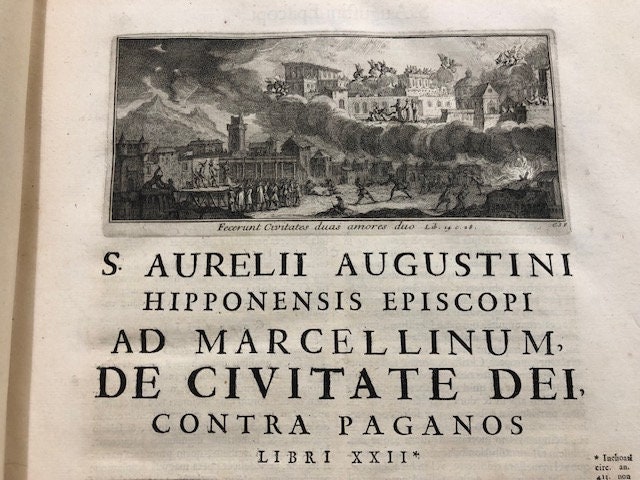 1679. Saint Augustine of Hippo. the Works of St. Aurelius Augustinus ...