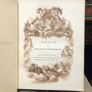 Limited Edition, Louis XV and Madame De Pompadour, 1903, 685/800 ...