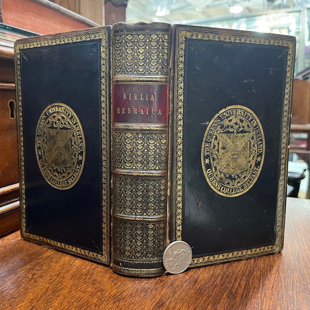 Hebrew Bible Everardi Van Der Hooght Hahnii Expressa Rosenmuller - Etsy