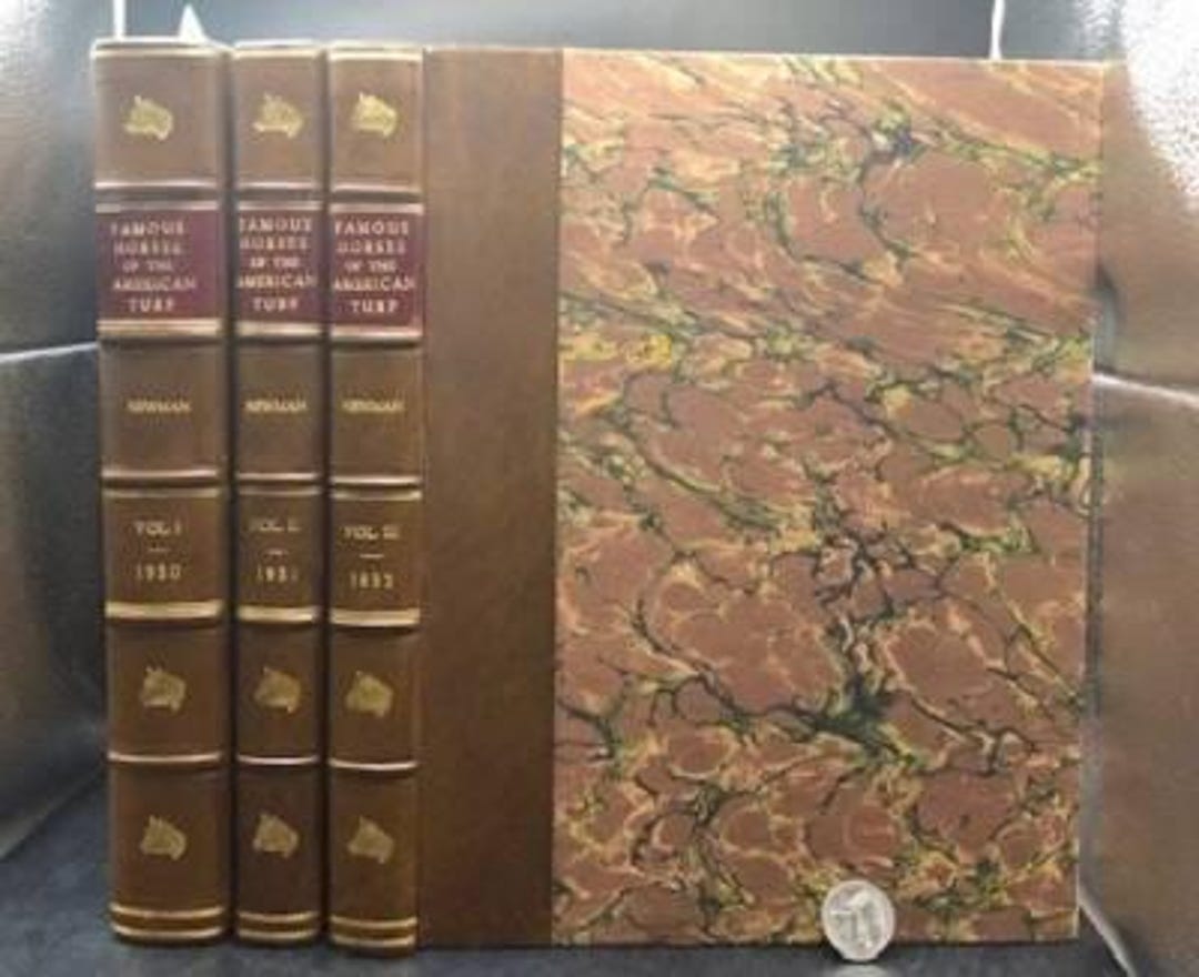 Turf Book, Famous Horses of the American Turf, Walter S. Vosburgh. Lmt ...