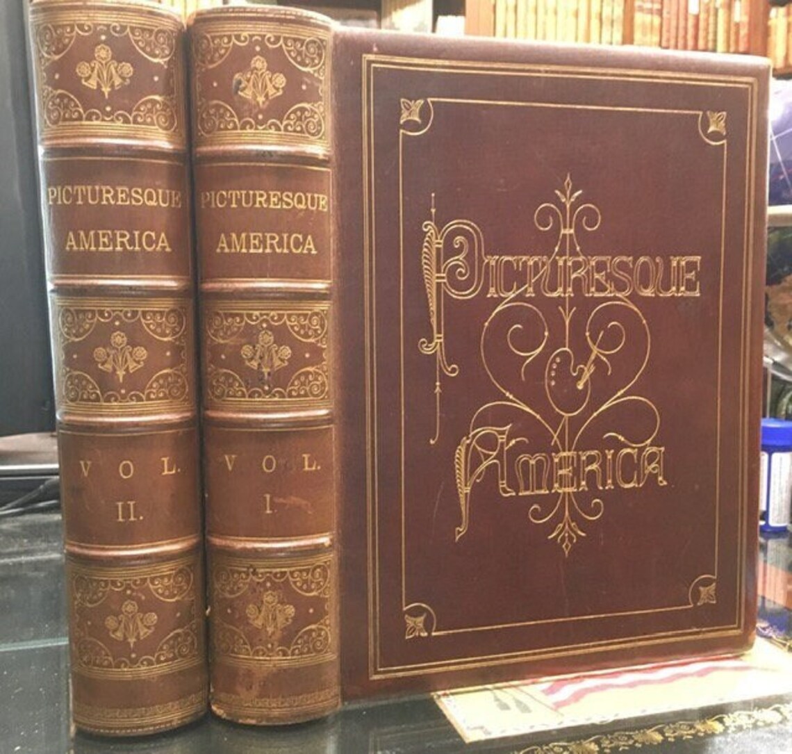 1872. Picturesque America; Or, the Land We Live In: A Delineation by ...