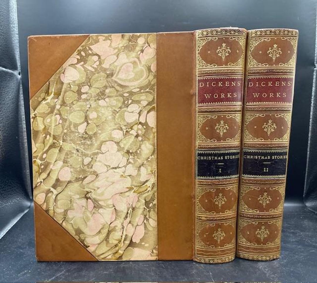 1899. Christmas Stories. Gadshill Edition. Charles Dickens. Illustrated ...