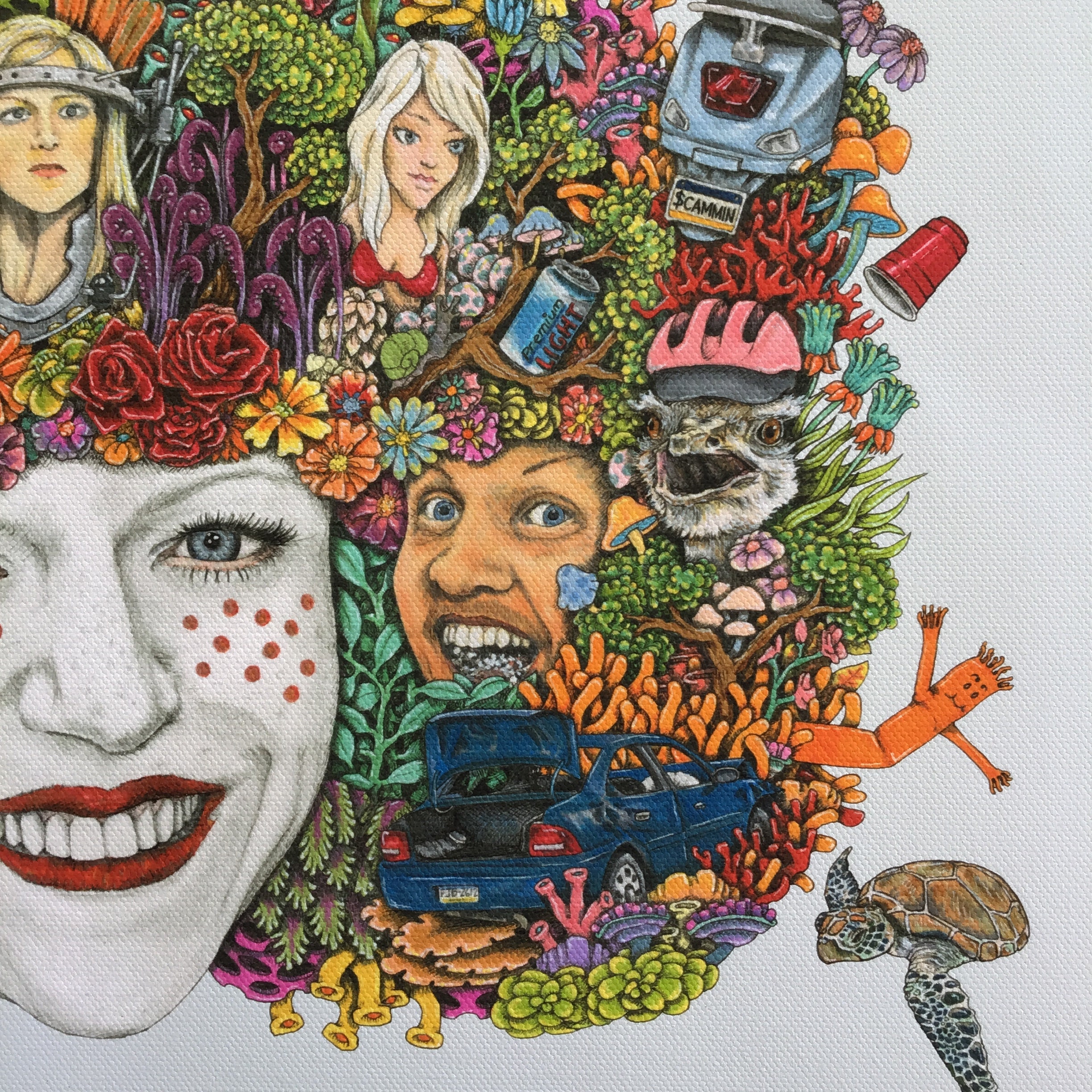 SWEET DEE A3 Giclée Canvas Print It's Always Sunny in - Etsy