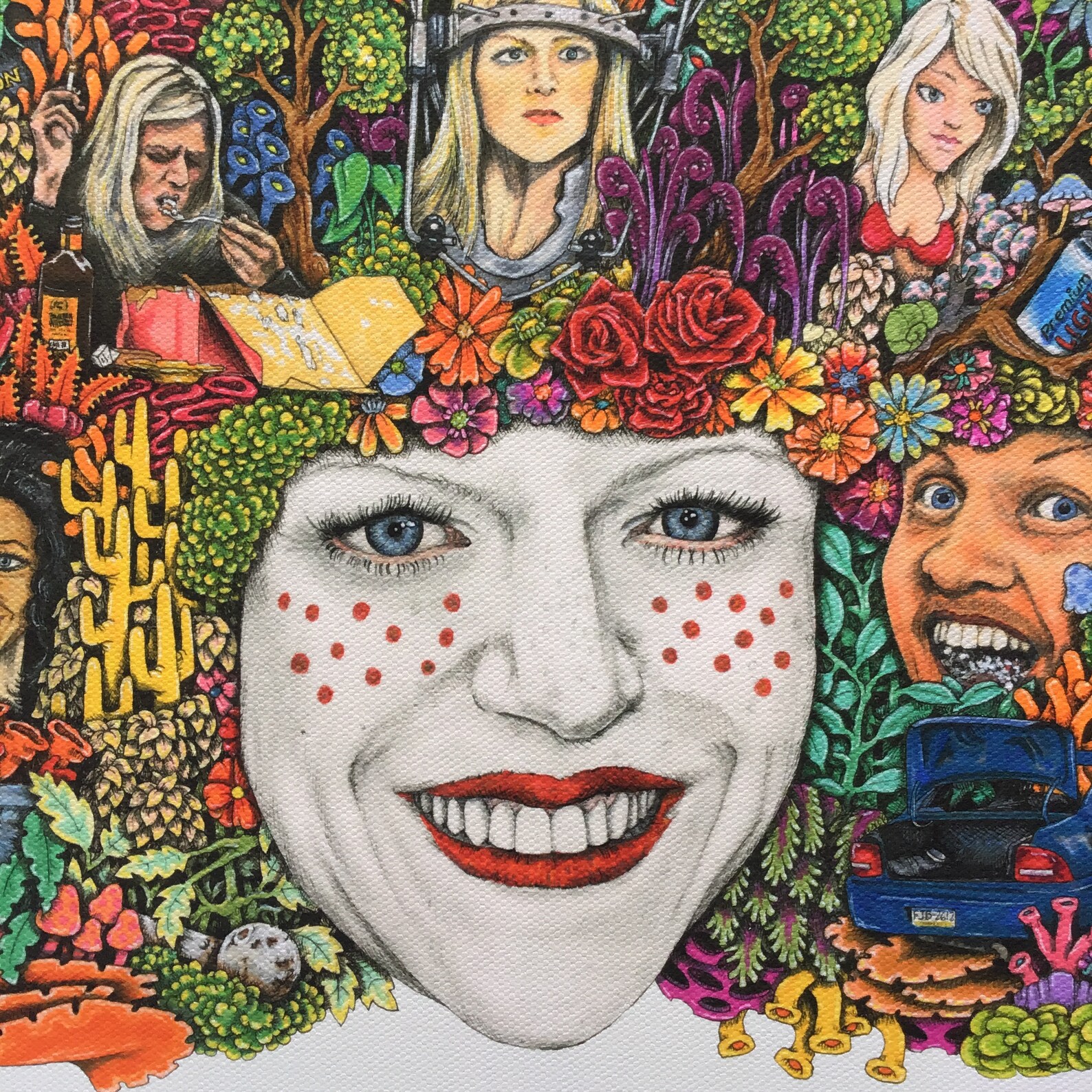 SWEET DEE A3 Giclée Canvas Print It's Always Sunny in - Etsy