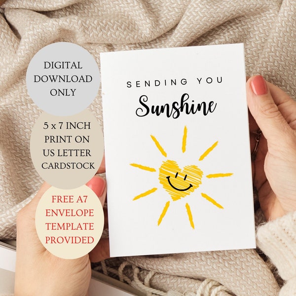 Sunshine Cards - Etsy