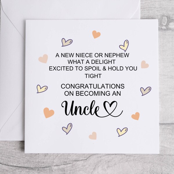 Poem for Uncle - Etsy