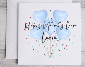Happy Maternity Leave Card - Etsy