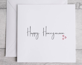 Honeymoon Card - Etsy