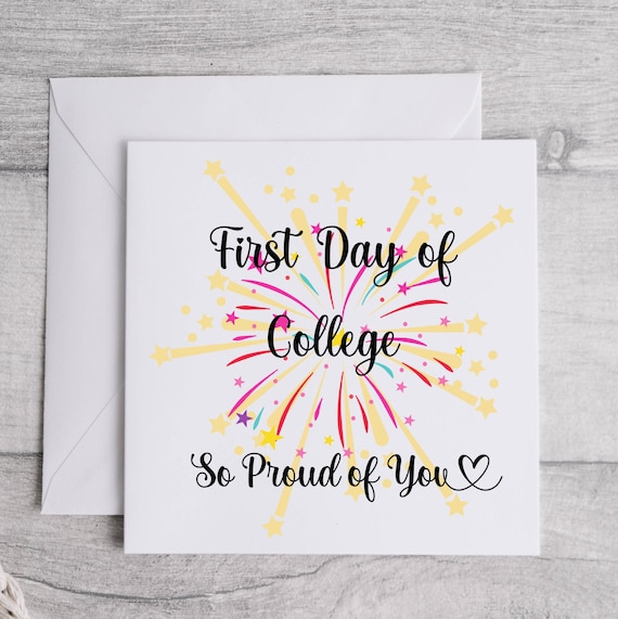 First Day Of School College