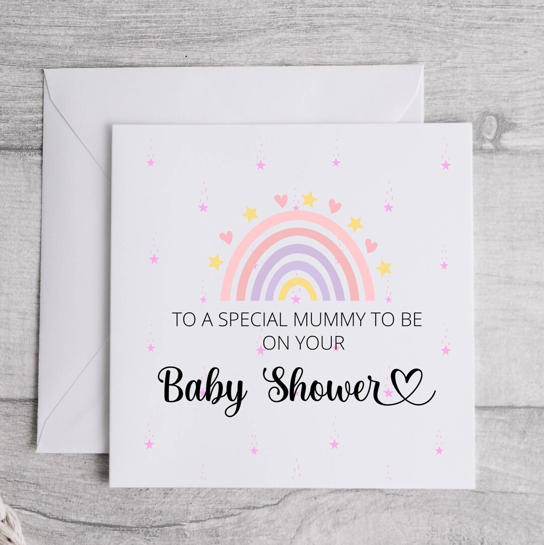 To A Special Mummy to Be on Your Baby Shower Card. Mummy to Be Baby ...