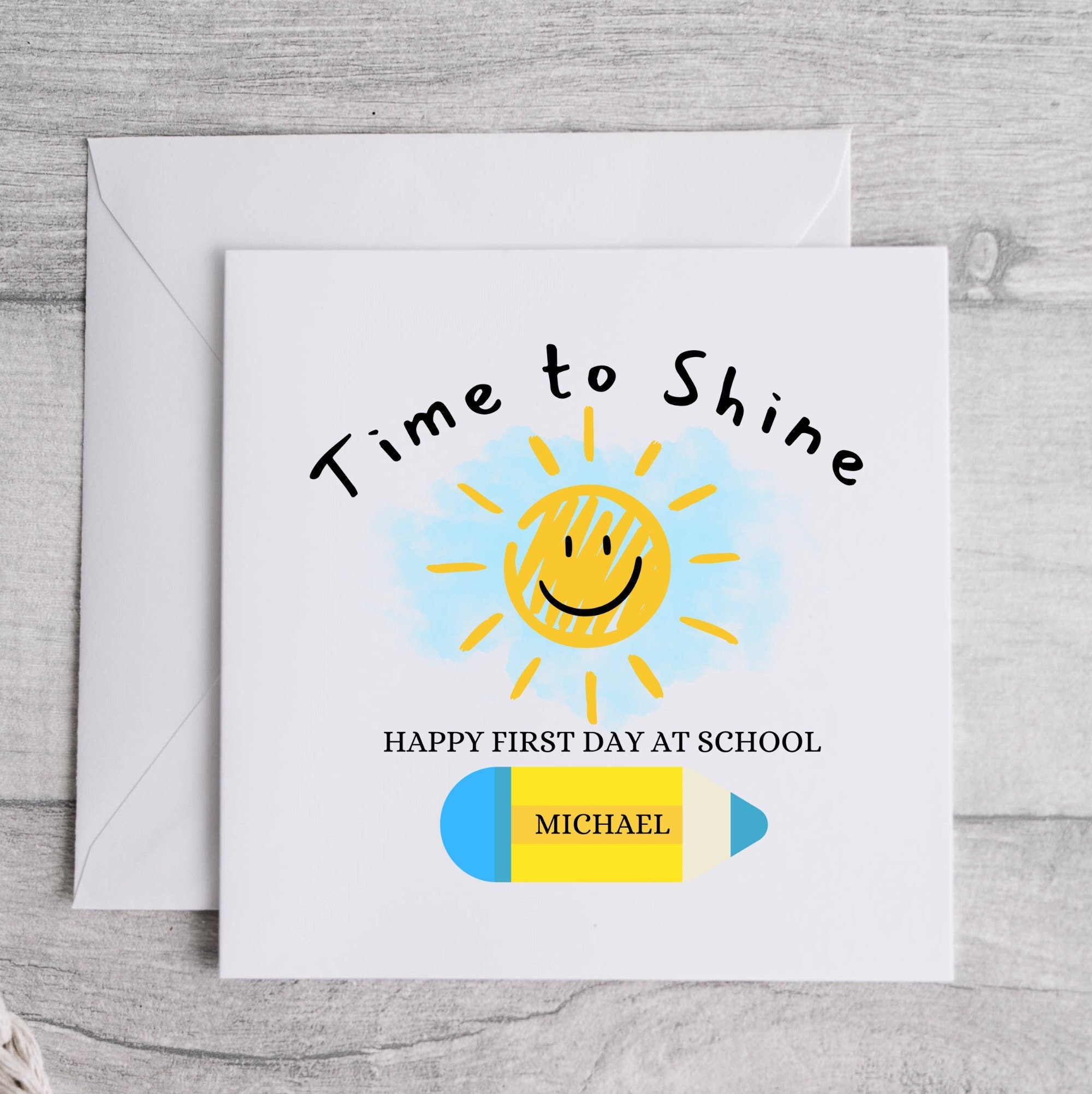 Happy First Day Of School Card