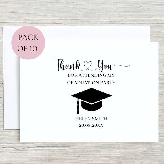 Graduation Thank You Cards Sayings