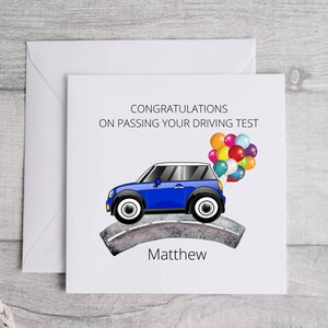 Congratulations on Passing Your Driving Test Card. You Did It Well Done ...