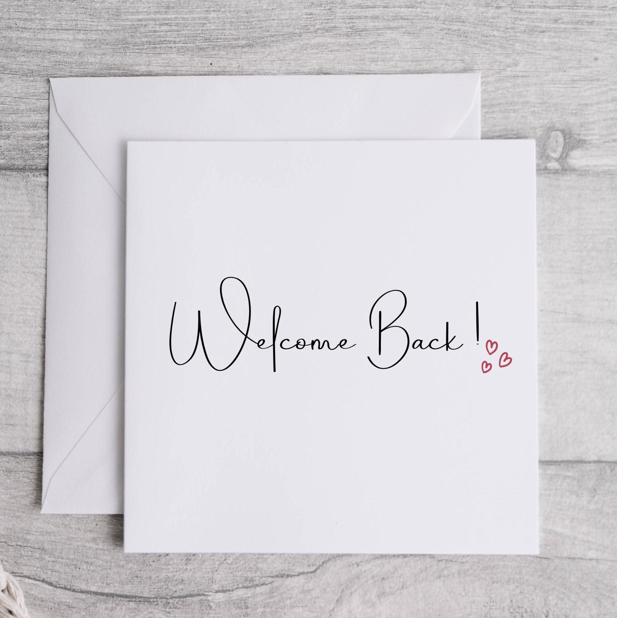 Welcome Back Card. Welcome Homecoming Card. - Etsy