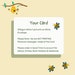 Acceptance Card. Delighted to Accept Card. Floral Wedding Party ...
