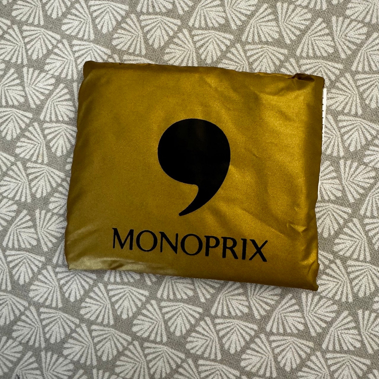 French MONOPRIX Foldable Shopping Bag, Recycled Polyester - Etsy