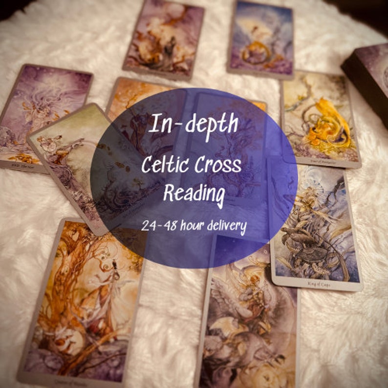 In-depth Celtic Cross Reading - Etsy