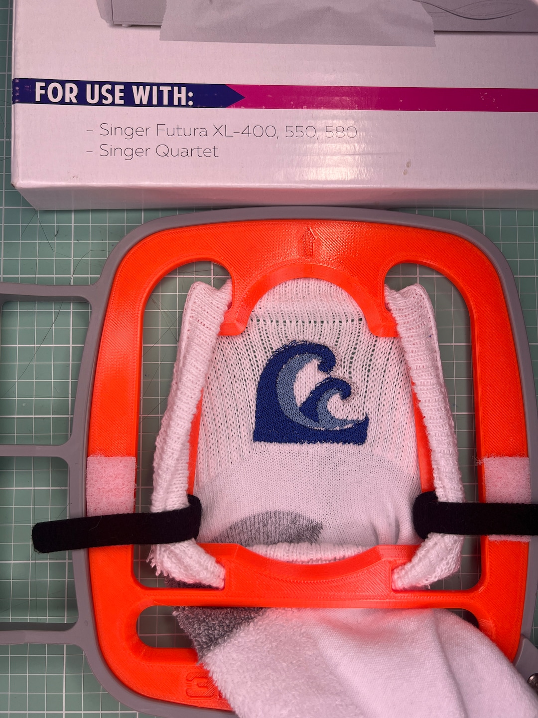 Singer Sock Hoop™ Insert: 3D Printed Embroidery Tool (4"x4") - Etsy