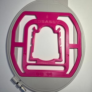 Janome SQ14 Sock Hoop™ Insert: 3D Printed Embroidery Tool - Etsy