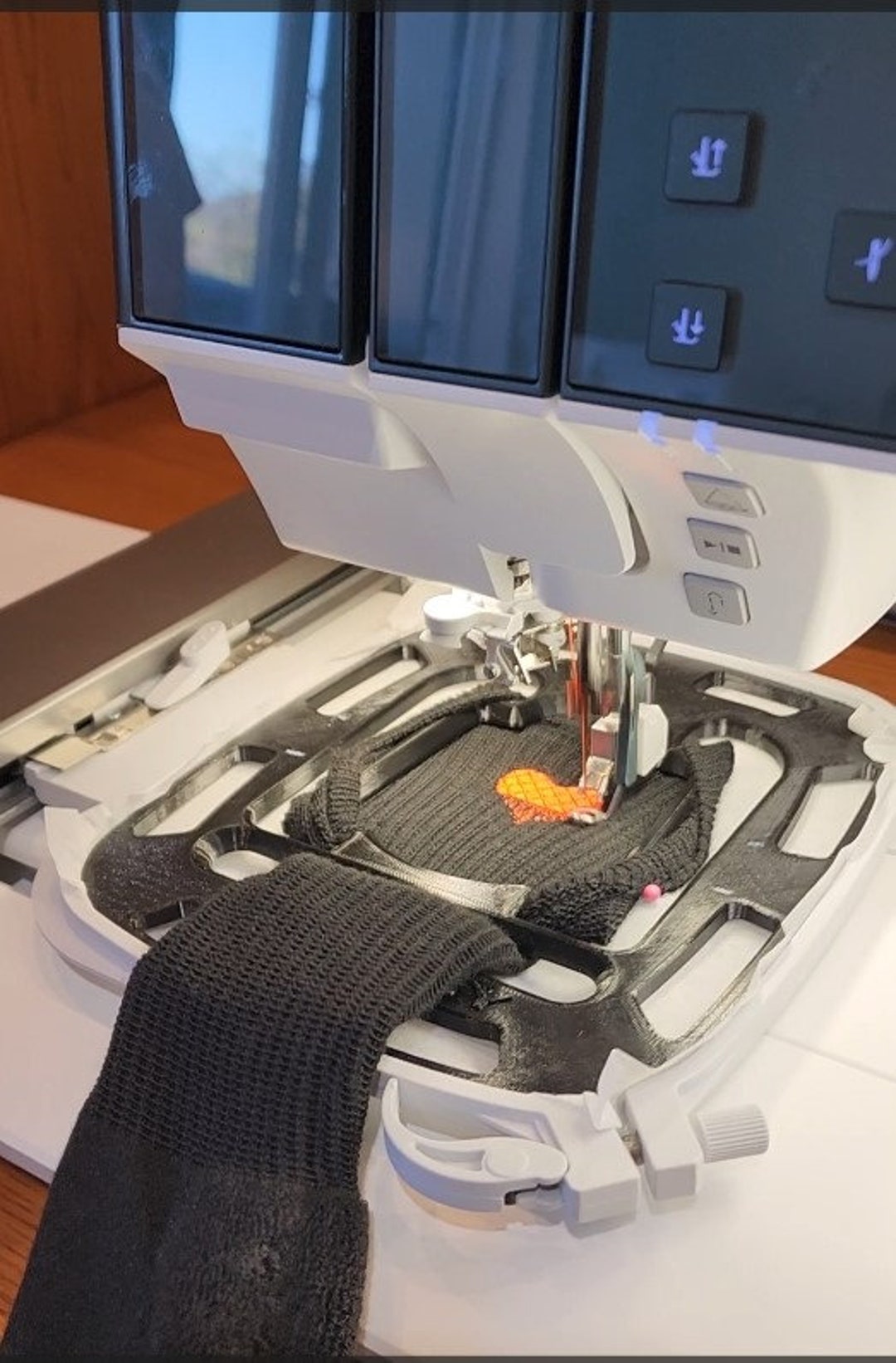 Pfaff Sock Hoop Insert 120x120 Mm Fits Single Needle Pfaff Embroidery ...