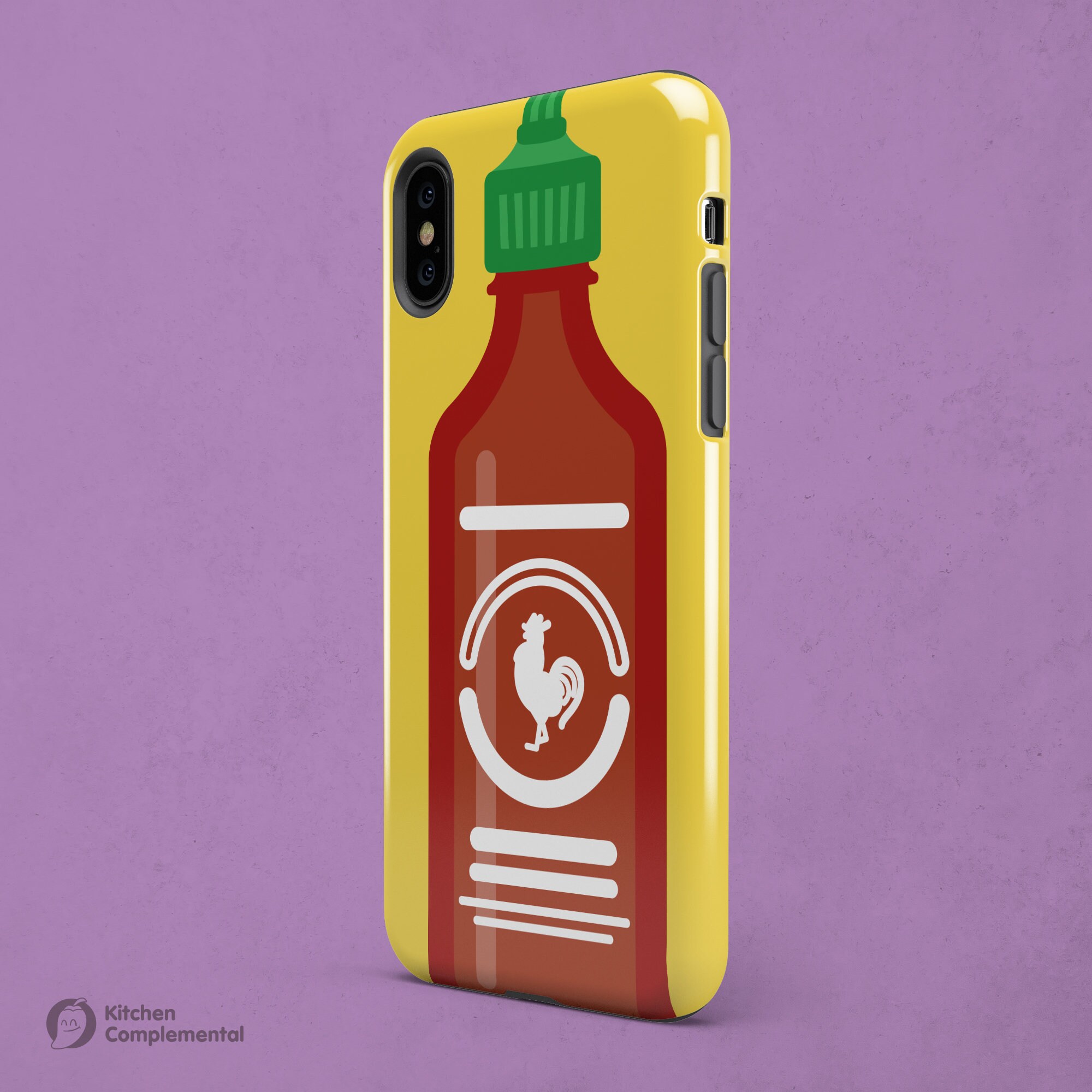 Huy Fong Sriracha Hot Sauce Bold Art Tough Phone Case - Etsy