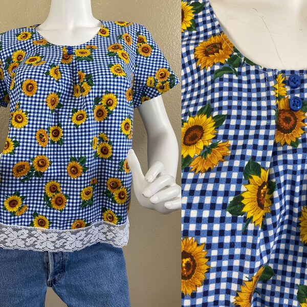 Sunflower Top - Etsy