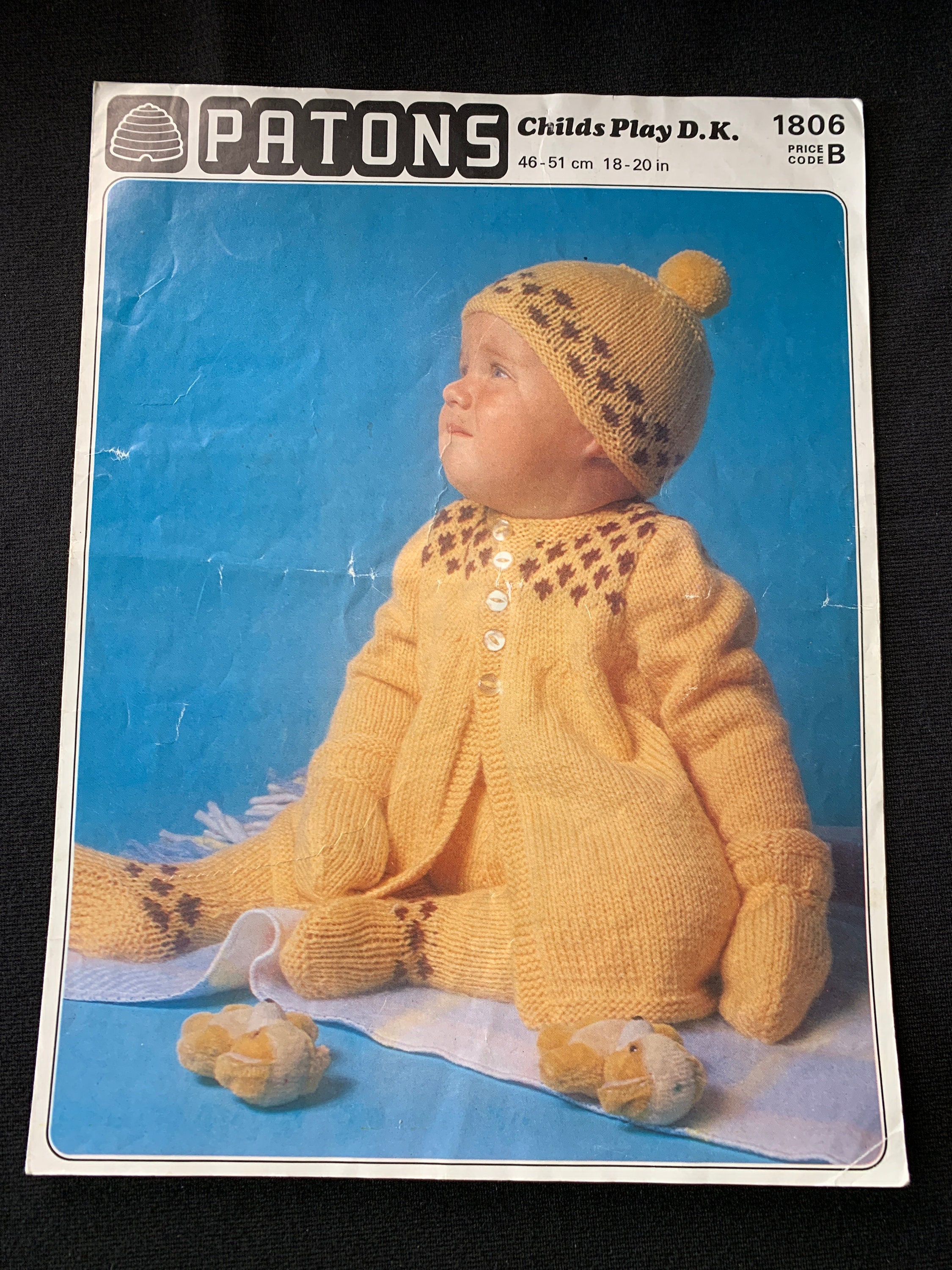 Knitting Patterns Toddler/baby Outfits 1980s - Etsy UK