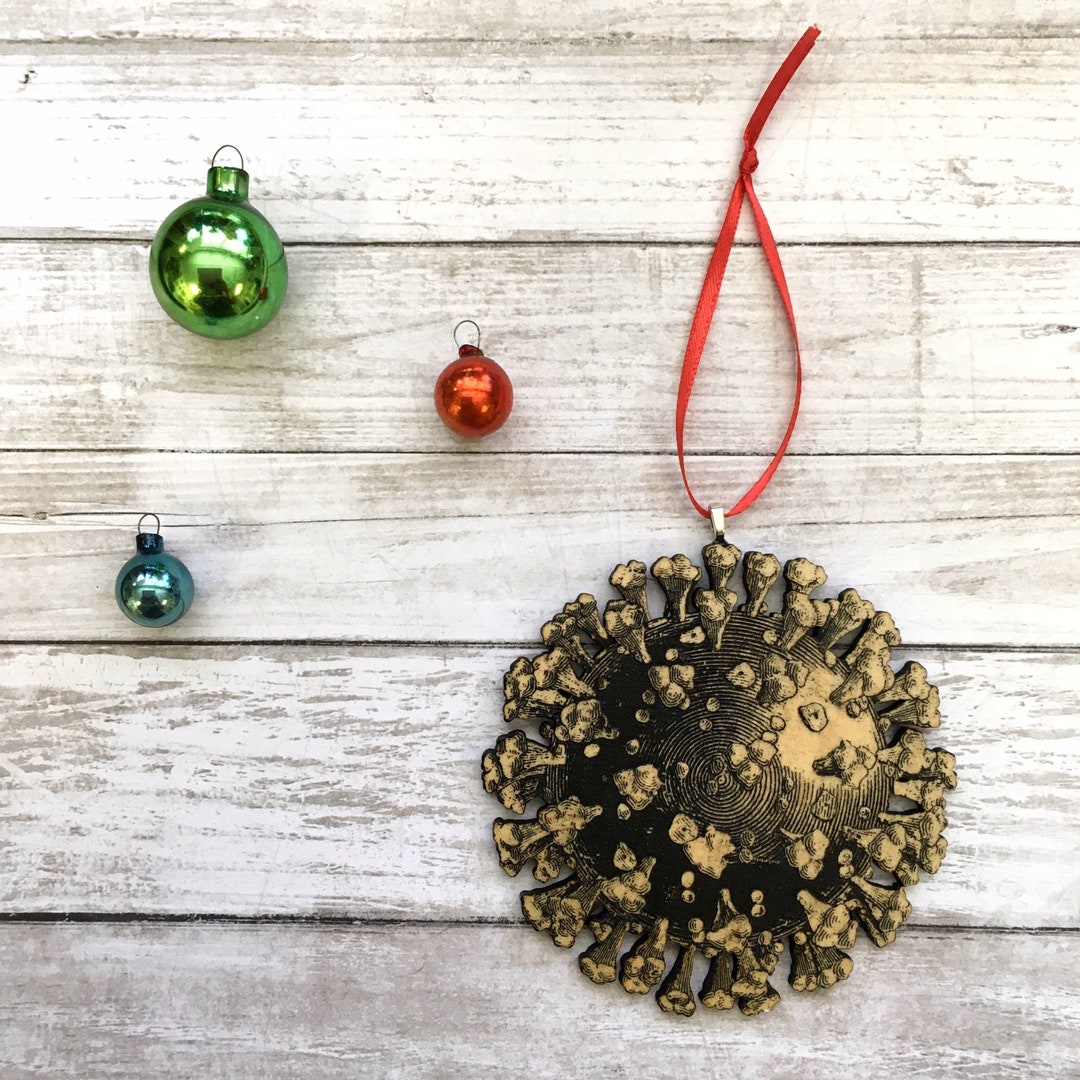 2021 Ornament, Virus Commemorative Ornaments, Quarantine Christmas Gift ...
